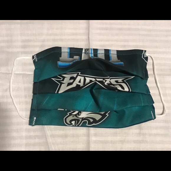 Accessories | Face Mask Handmade Adult Eagles Superbowl | Poshmark